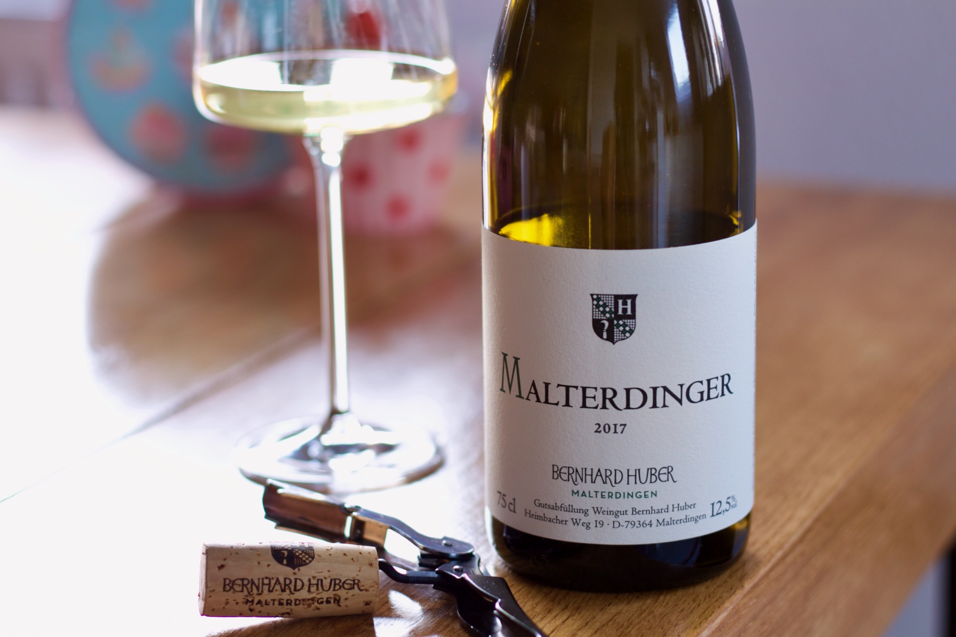 Bernhard Huber - Malterdinger Weiss 2017 · saufwein