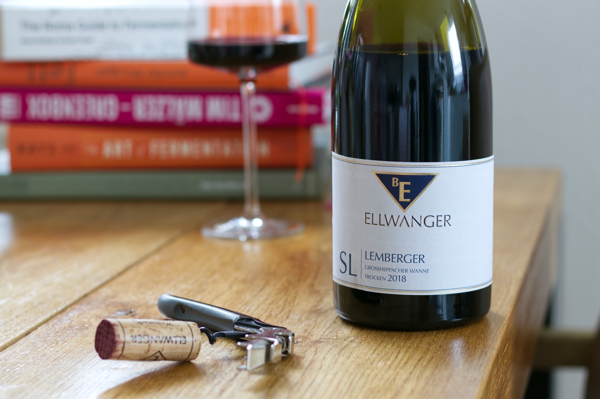 Bernhard Ellwanger - Lemberger SL Grossheppacher Wanne 2018 · saufwein